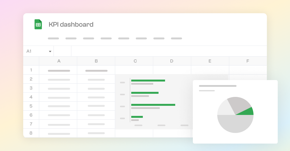 How To Create A Kpi Dashboard In Google Sheets